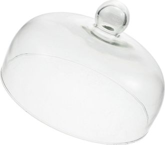 Cabilock Kuchenglocke Aus Glas Kuchenabdeckung Durchsichtig Mit Griff Für Kuchen Desserts Obst Party Geburtstag Hochzeit Indoors Outdoors Schutz Lebensmittelab