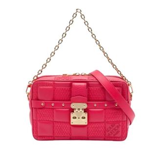 Louis Vuitton Pre-owned Quilted Damier Satchel - - Pre-owned - Damen - Rosa - ONE SIZE