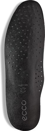 Ecco Comfort Everyday Leather Komfortables Leder für den Alltag, Schwarz perforiert, 9-9.5 EU