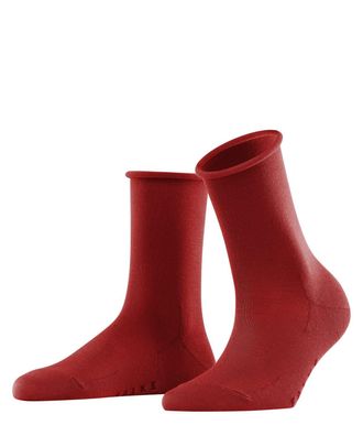 Falke Damen Socken Active Breeze W So Lyocell einfarbig 1 Paar, Rot Scarlet 8228, 39-42