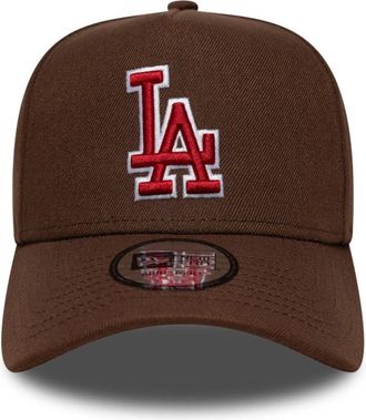 New Era Outline Script E-Frame Cap - - Accessories - Herren - Braun - ONE SIZE
