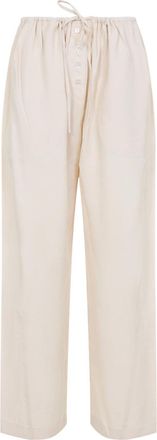 STUDIO NICHOLSON Pantalons D&eacute;contract&eacute;s - Blanc