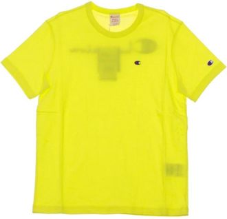 Champion Kurzarmshirt - - Tops - Herren - Gelb - L