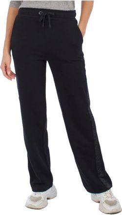 Emporio Armani Femme, Pantalons, Noir, Taille: 46 FR Straight Pantalons