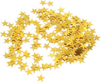 Pretyzoom 2000stücke Pentagramm Konfetti in Goldfarben Tischdeko Für Partys Geburtstage Und Hochzeiten Dekorativ Und Umweltfreundlich