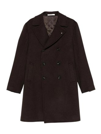 Tagliatore Manteau Au Genou - Marron Fonc&eacute;