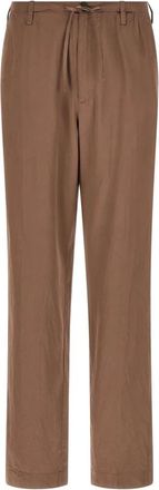 Dries Van Noten Homme, Pantalons, Brun, Taille: XL Penny Long Pants