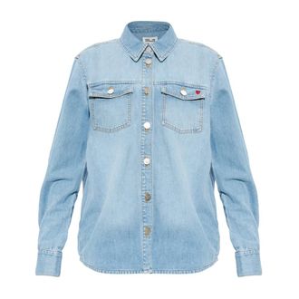 Baum Und Pferdgarten Chemise en jean Melobu - Femme - Blouses et Chemises - Bleu - Taille: 40 FR
