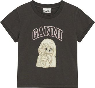 Ganni Damen, Oberteile, Schwarzk, SGr&ouml;&szlig;e