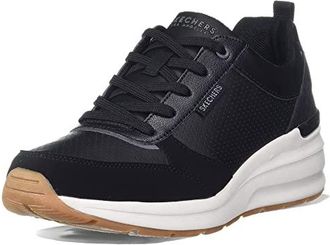 Skechers Femme 155616-blk_38 Sneakers Basses, Noir, 38 EU