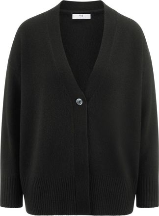 Peter Hahn Strickjacke Peter Hahn schwarz