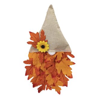 Generico Herbstgartenzwerg - Garten Landhausstil Hof | Herbstschmuck, Ahornblätter Festival Festival Garten Zwerg Herbstdekoration für den Baum der Vordertür