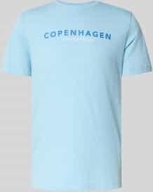 Lindbergh T-Shirt mit Label-Print