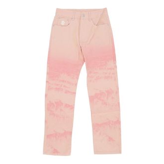 Billionaire Boys Club Mountain Print Astro Denim Pand Pink Jeans - - Jeans - Herren - Rosa - W32