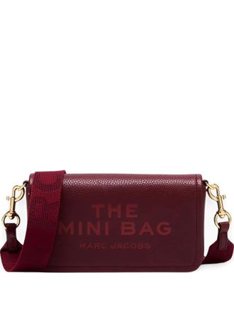 Marc Jacobs mini sac &agrave; main en cuir The Mini - Rouge