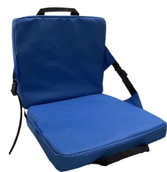 Generic Stadionsitze: Gepolstertes Sitzkissen f&uuml;r breite Stadionsitze, breites Anwendungsspektrum, Bankstuhl mit H&ouml;henverstellung, tragbares Kissen f&uuml;r Senior