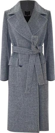 Kocca Femme, Manteaux, Gris, Taille: 38 FR Manteau Classique Trois Quarts