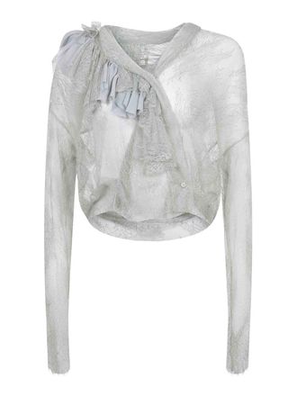 Alberta Ferretti Chemise - Vert