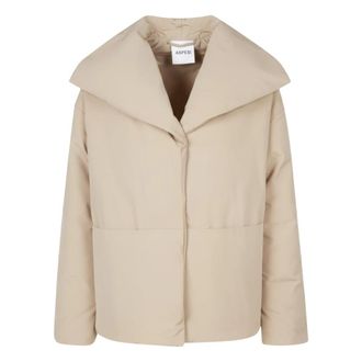 Aspesi Kelsi Daunenjacke - - Jackets - Damen - Beige - M