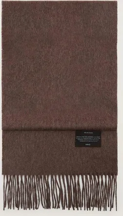 Mango &Eacute;charpe 100 % cachemire marron - Homme - Taille unique - MANGO MAN