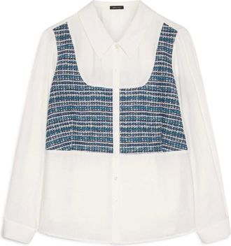 Fiorella Rubino Damen, Blusen & Hemden, Wei&szlig;, XLGr&ouml;&szlig;e