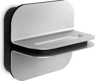 Philips Lighting Philips myLiving Patra LED Wandleuchte, 2-flammig, aluminium 332574816