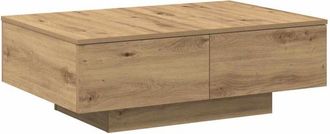 vidaXL Table basse ch&ecirc;ne artisanal 90x60x31 cm bois ding&eacute;nierie Vidaxl