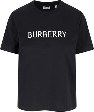 Burberry Femme, Tops, Noir, Taille: 40 FR Burberry T-shirts et Polos Noir