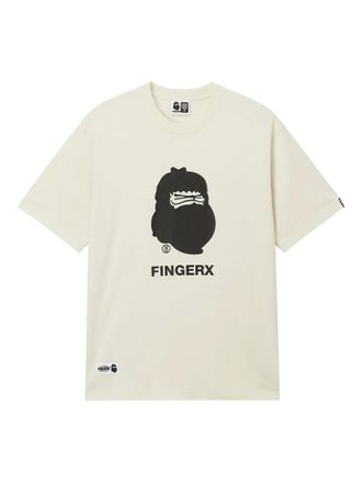 Fingercroxx t-shirt &agrave; imprim&eacute; graphique - Tons neutres