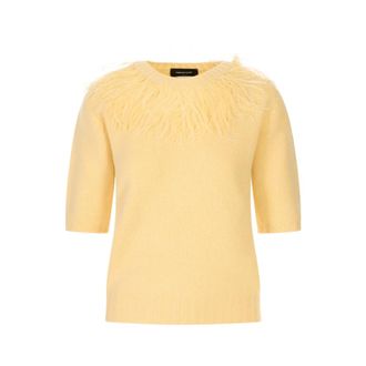 Fabiana Filippi Damen, Strickwaren, Gelb, MGr&ouml;&szlig;e