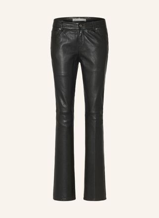 AllSaints Allsaints Lederhose Riella schwarz