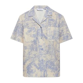 Off-white Femme, Blouses et Chemises, Bleu, Taille: 42 FR Chemise &agrave; poches