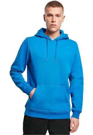 Build Your Brand Homme Heavy Hoody Sweatshirt capuche, Bleu (Cobalt Blue 01495), M EU