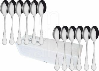 Picard & Wielp&uuml;tz 12 Dessert Vorspeisenl&ouml;ffel, der Serie Palazzo von Picard & Wielp&uuml;tz