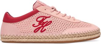 Tommy Hilfiger Espadrilles Tommy Hilfiger Th Heritage Rope Sneaker FW0FW09406 Rosa