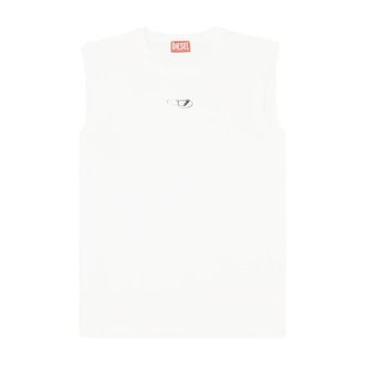 Diesel T-bisco-iod Sleeveless Top - - Tops - Herren - Beige - L