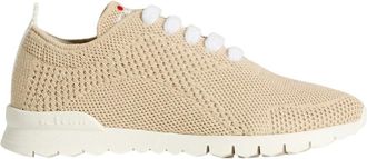 Kiton Femme, Chaussures, Beige, Taille: 38 1/2 EU Cashmere Fit Baskets