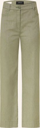 Marc Cain 7/8-Hose Wukari Mit Leinen gruen