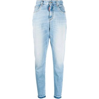 Dsquared2 Blaue Skinny Jeans mit 5 Taschen - - Jeans - Damen - Blau - S