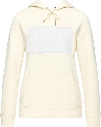 Puma x Rihanna Fenty Fleece vor Schulter Frauen Kapuze -Sweatshirt 574692 01 A50E