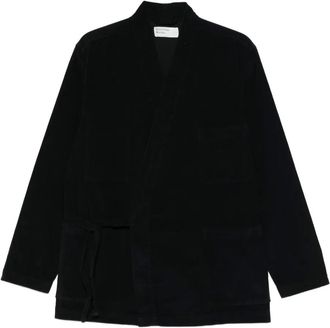 Universal Works Gewickeltes Cordsakko - Schwarz