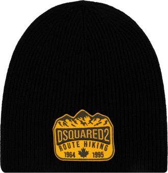 Dsquared2 Kappe mit Patch - - Accessories - Herren - Schwarzk - ONE SIZE