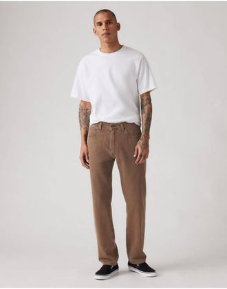 Levi's 555 Relaxed Straight Jeans in Braun