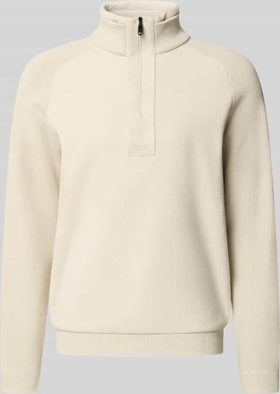 HUGO BOSS Regular Fit Teddyjacke aus Viskose-Mix Modell Teddy