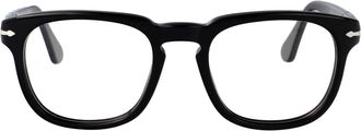 Persol unisex, Accessoires, Noir, Taille: 50 MM Po3376V Square Frame