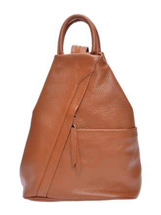 Isabella Rhea Braun Rindsledertasche