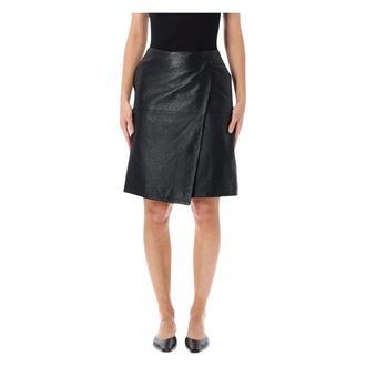 Loulou Studio Gora Skirt - - Skirts - Damen - Schwarzk - S
