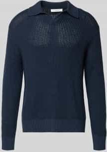 Selected Relaxed Fit Strickpullover aus reiner Baumwolle Modell DERECK