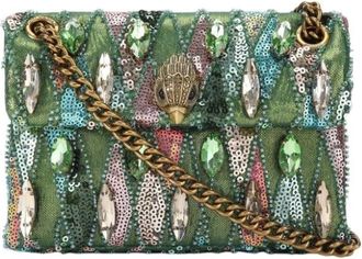 Kurt Geiger Femme, Sacs, Multicolore, Taille: ONE Size Sequin Mini Kensington