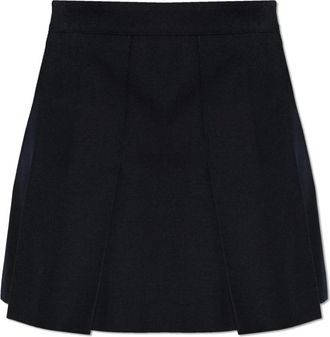 A.P.C. A.p.c., Femme, Jupes, Bleu, Taille: 40 FR Pleated Skirt
